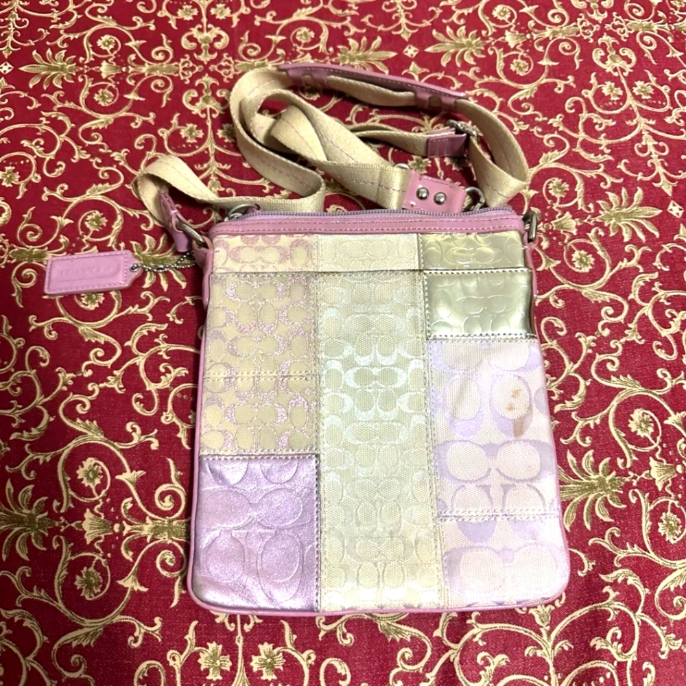 Coach Sparkly Crossbody Bag - Gem